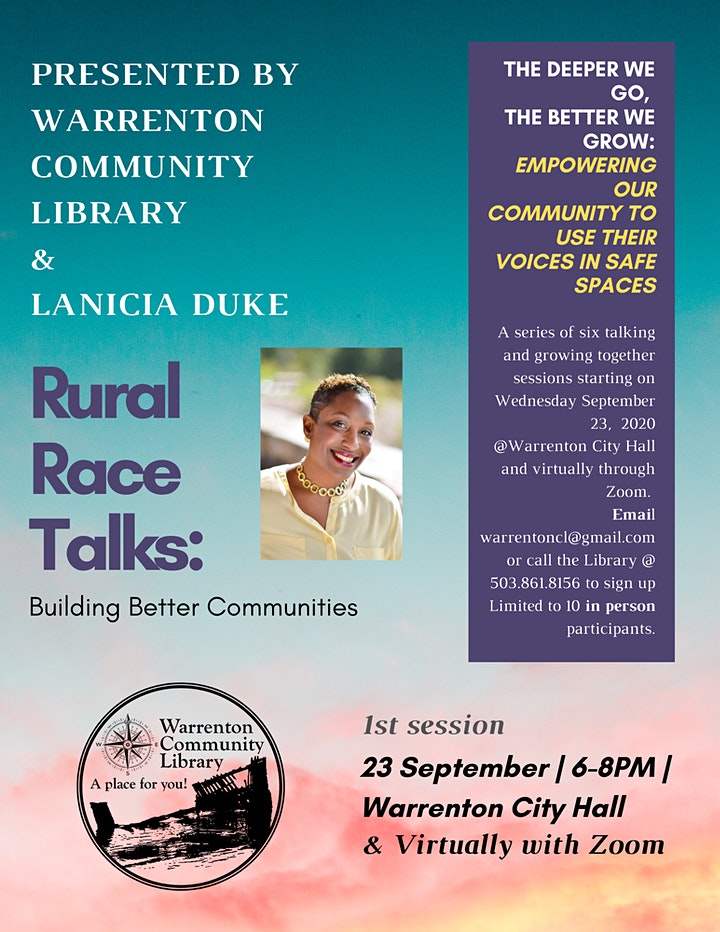 Rural Race Talks: Building Better Communities | Cannon Beach Oregon