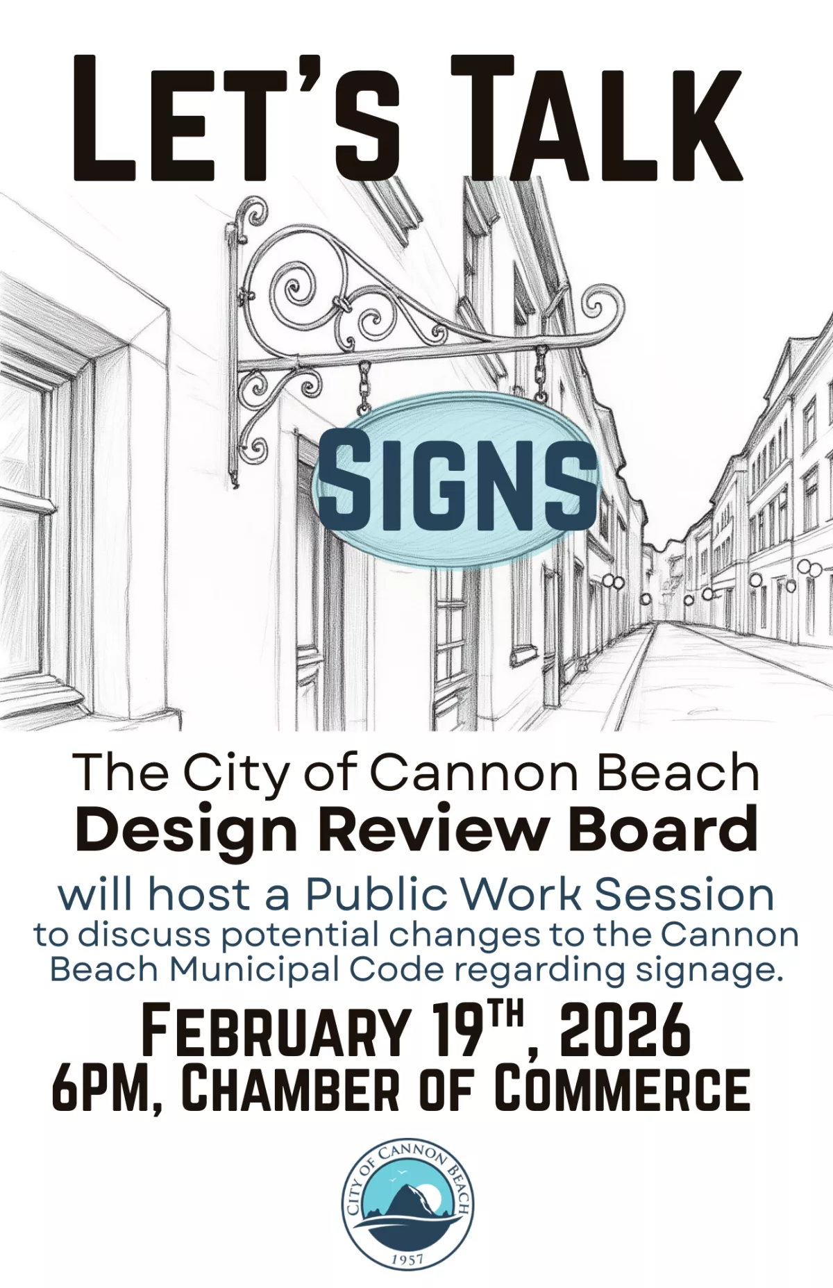 Let's Talk Signs | Cannon Beach Oregon